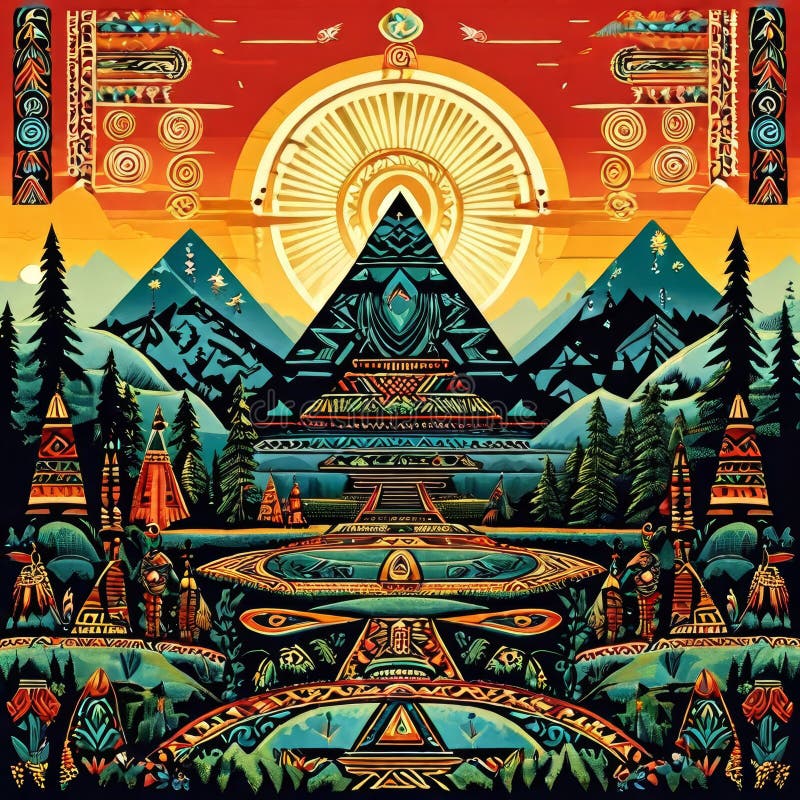 A Cultural Symbols Throughout the Animation Editorial Photo - Image of ...