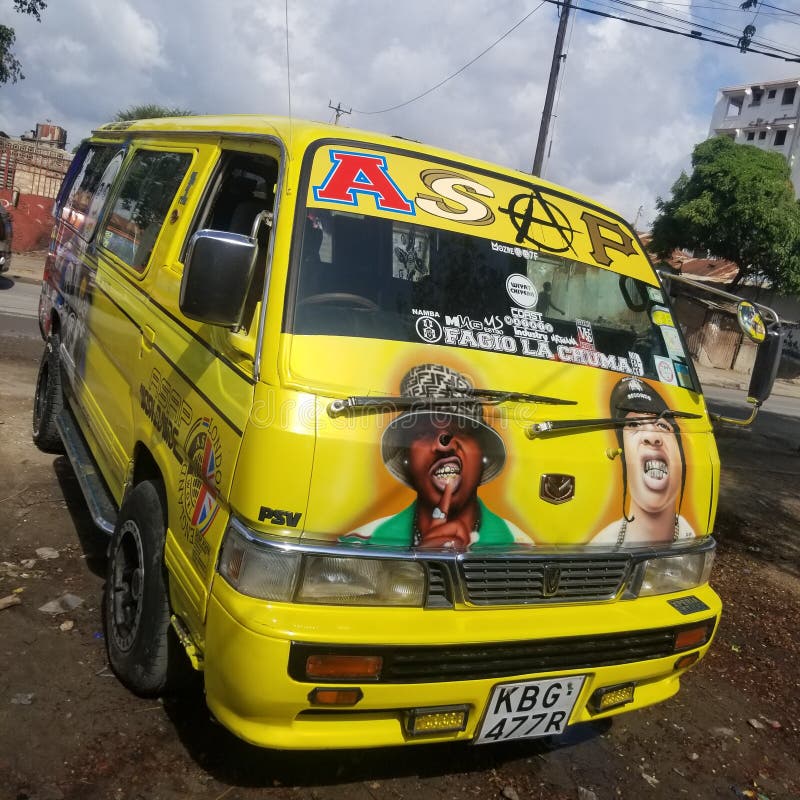 Culture de mombasa matatu photo éditorial. Image du culture - 266479991