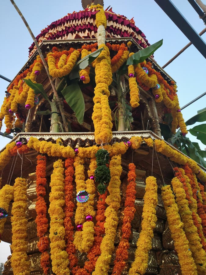 Culture Photography about Ratha Stock Photo - Image of carnival, flower ...