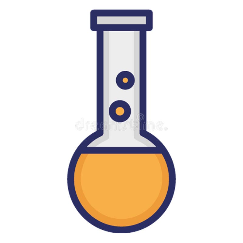 Culture Tube, Experiment Isolated Vector Icon Which Can Easily Modify ...