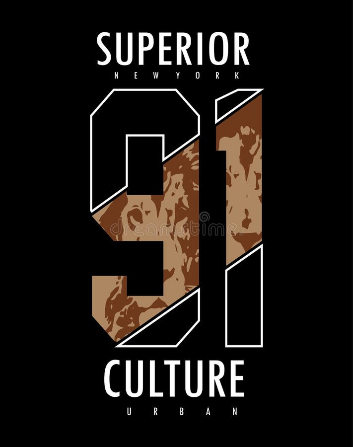Culture Typography for T Shirt Design Stock Vector - Illustration of ...