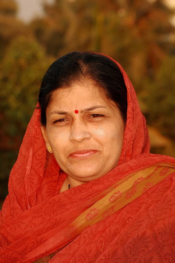 Rich Indian Girl on Her Farm Stock Photo - Image of portrait, pretty ...