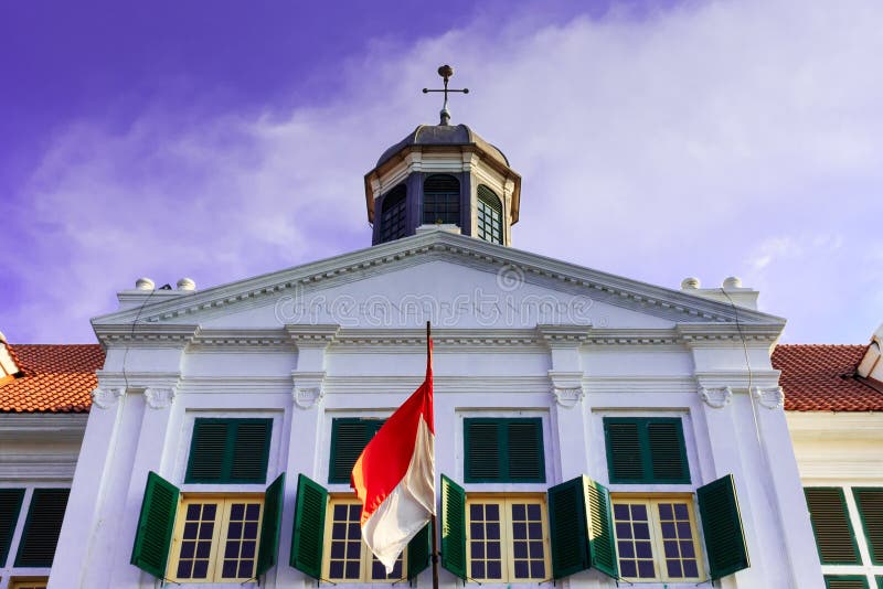 Cultureel Erfgoed Van Oud Djakarta Stock Afbeelding - Image of ...