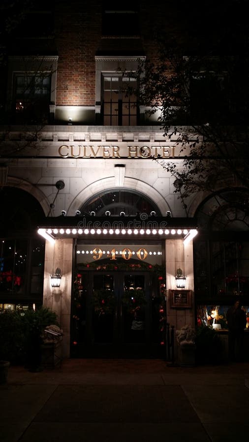 Culver City Hotel editorial image. Image of vintage, hotel - 47947225