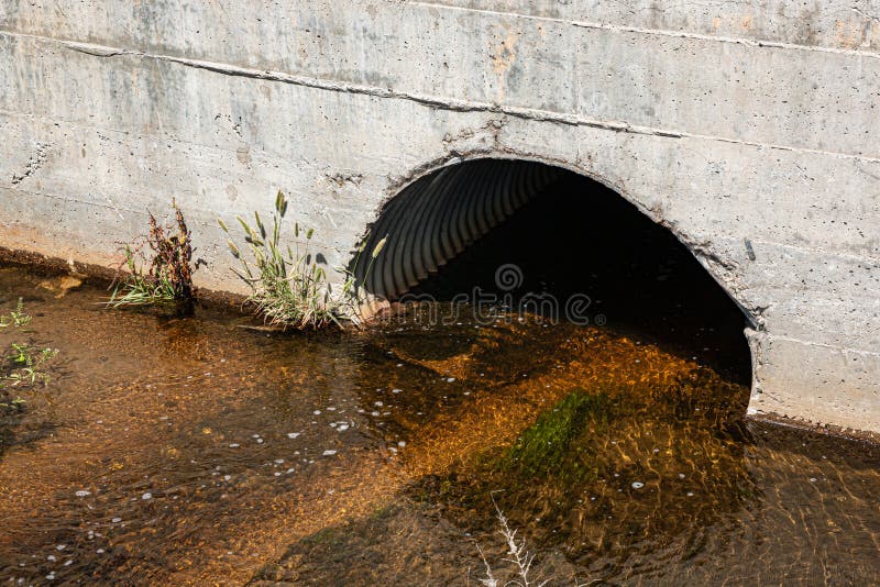 Culvert stock image. Image of river, wall, infrastructure - 228899147
