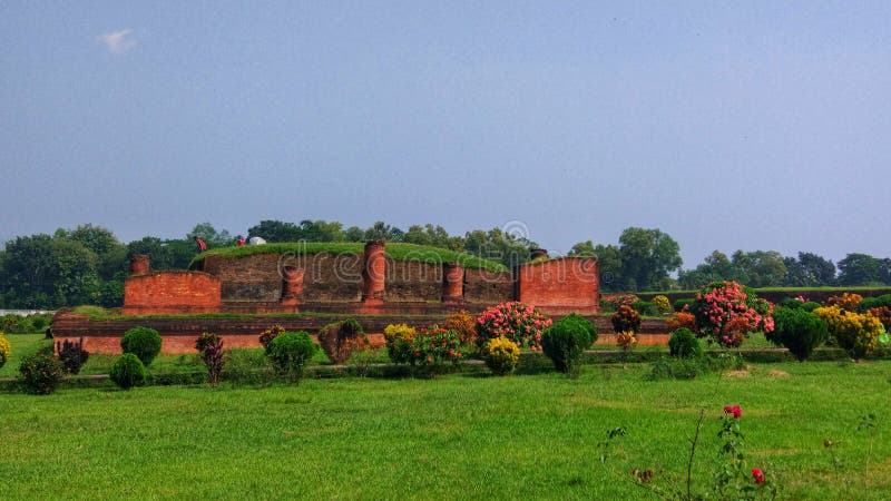 Cumilla Shalbon Bihar stock photo. Image of green, cemetery - 259490514