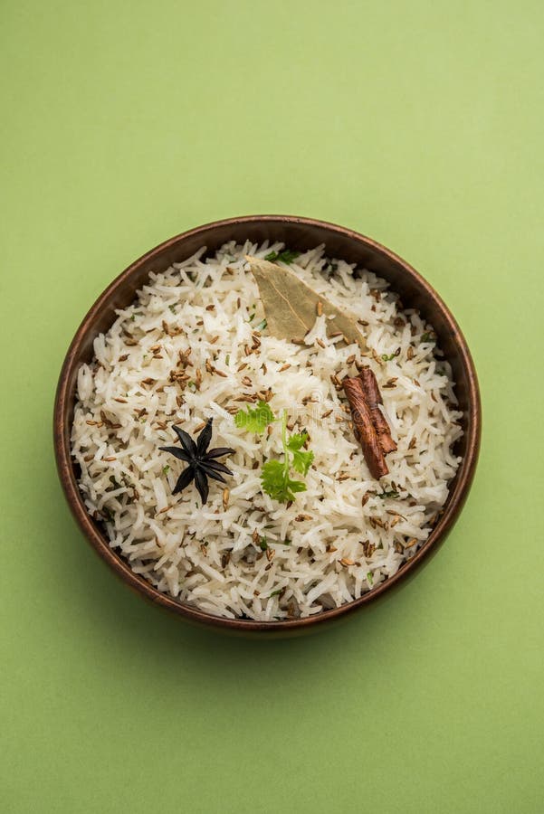 Jeera Rice - Basmati Rice Flavored With Fried Cumin Seeds And Basic ...