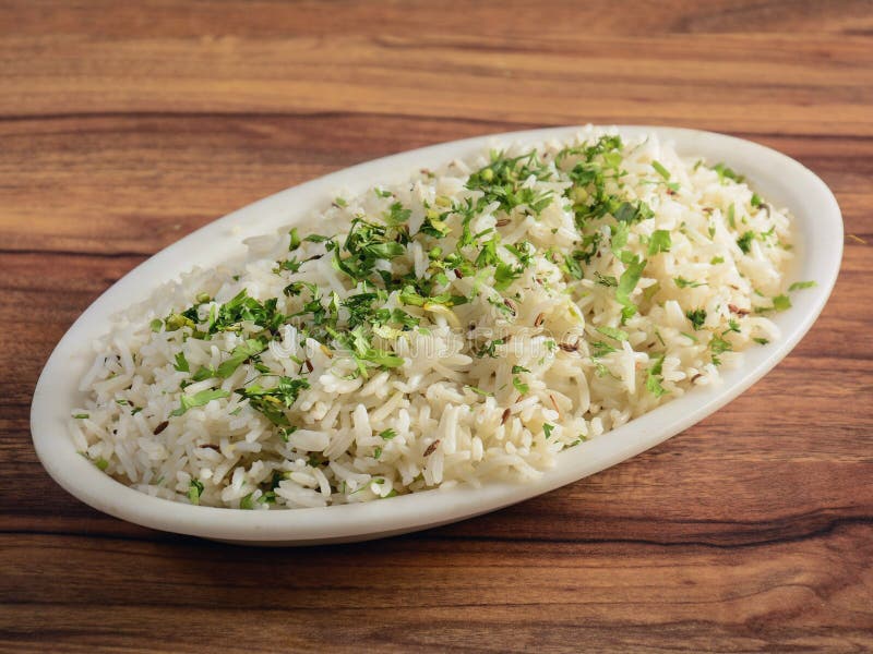 Cumin Rice or Jeera Rice is a Popular Indian Main Course Item Made ...