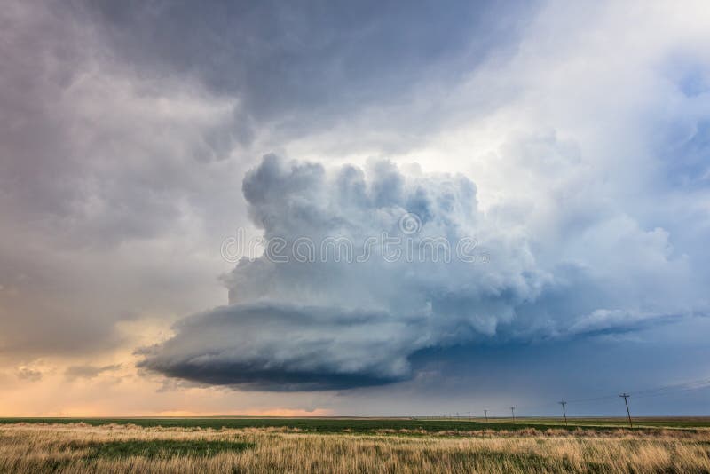 Cumulonimbus Thunderstorm Clouds in New Mexico Stock Photo - Image of ...