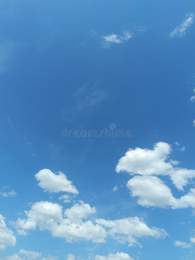 Cumulus and Altostratus Clouds Stock Image - Image of type, clouds ...