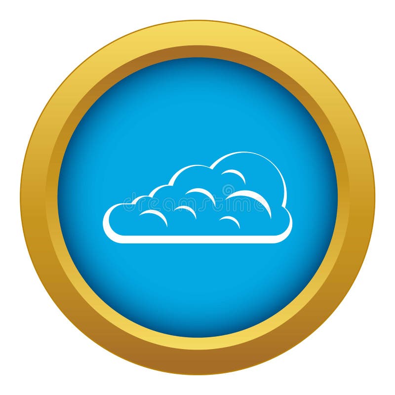Cumulus Cloud Icons Set Hexagon Stock Vector - Illustration of storm ...