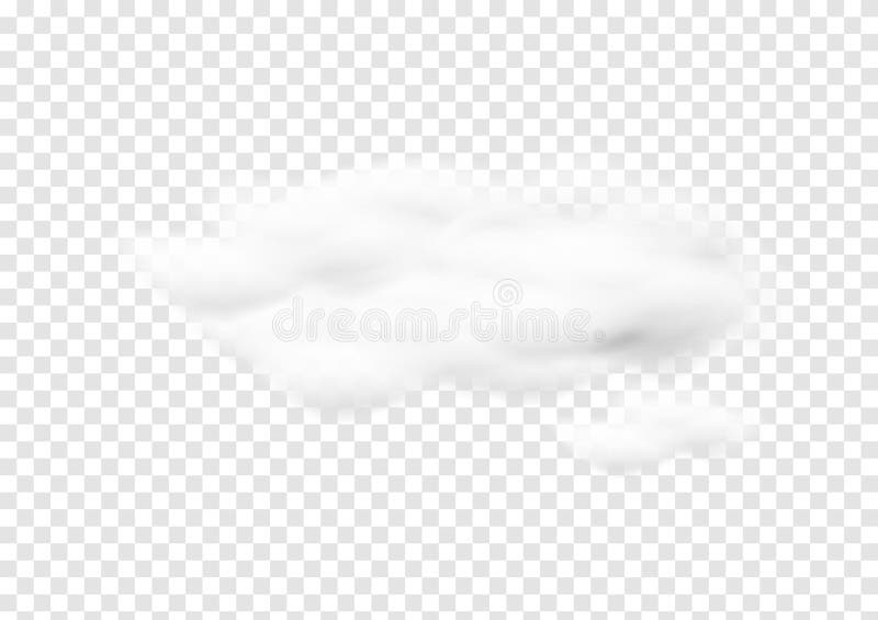 Cumulus Cloud Vectors Isolated on Transparency Background Ep66 Stock ...