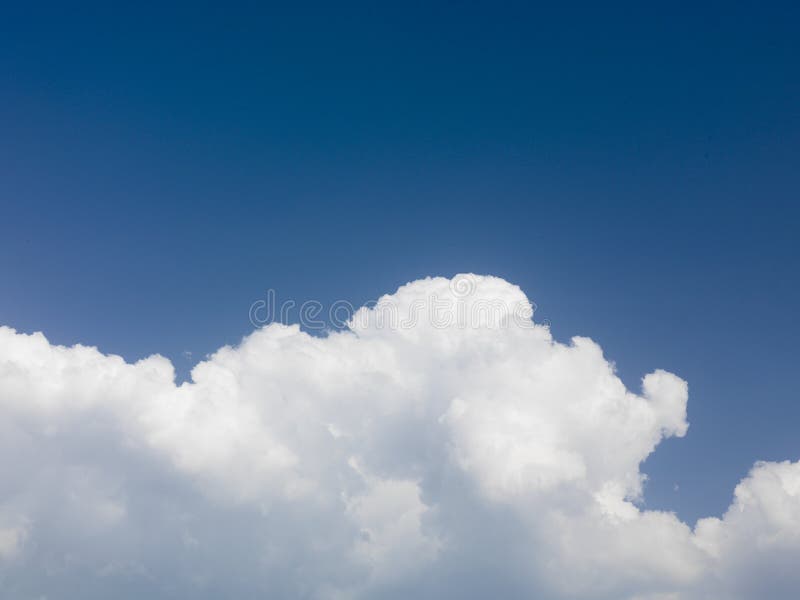 Cumulus Clouds Background Texture. Stock Photo - Image of natural ...