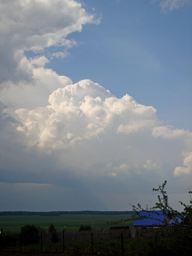 Cumulus Clouds are Dense, Bright White Clouds with Significant Vertical ...