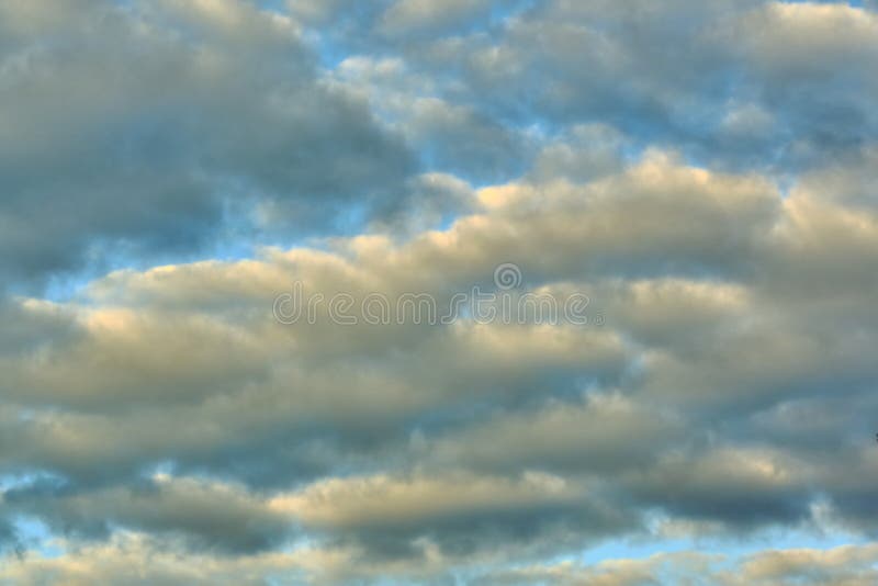 Cumulus clouds in the sky stock photo. Image of group - 178727054