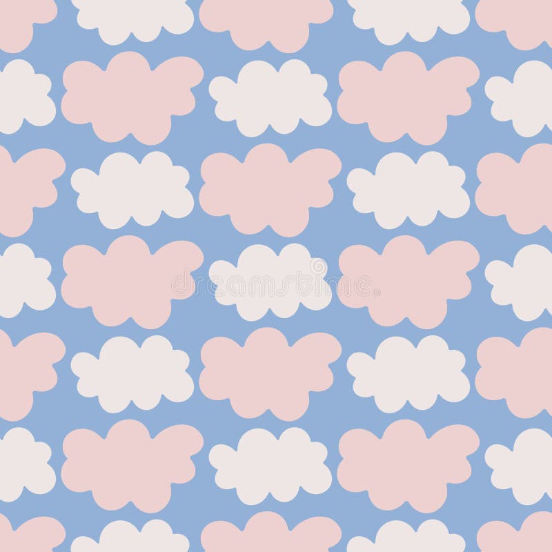 Cloud Repeating Pattern Stock Illustrations – 3,436 Cloud Repeating ...
