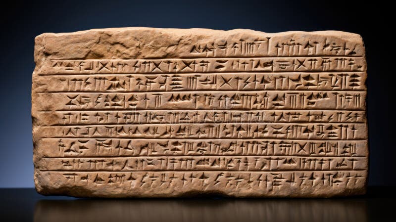 Cuneiform Writing Stock Illustrations – 337 Cuneiform Writing Stock ...