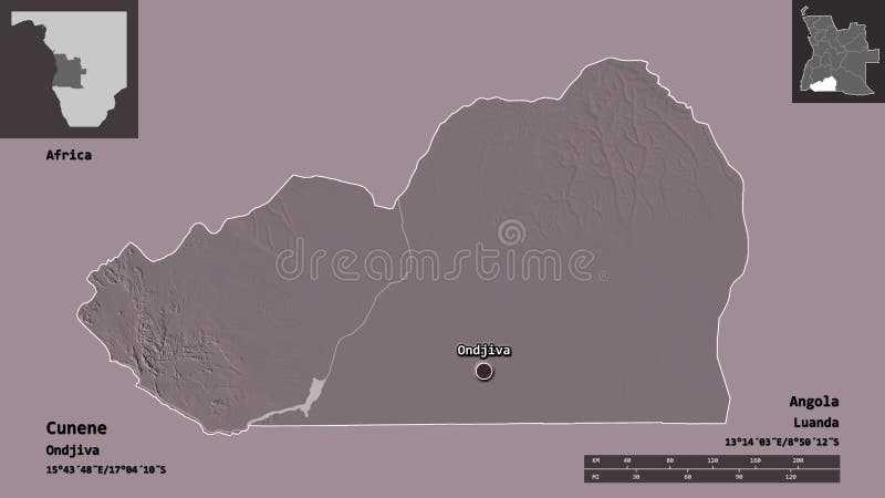 Cunene, Province of Angola,. Previews. Administrative Stock ...