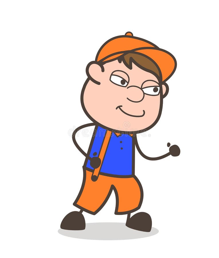 Cunning Face - Cartoon Nun Lady Vector Illustration Stock Illustration ...