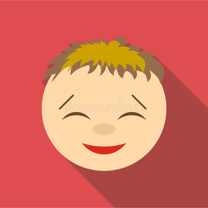 Cunning icon, flat style stock vector. Illustration of sign - 83819058