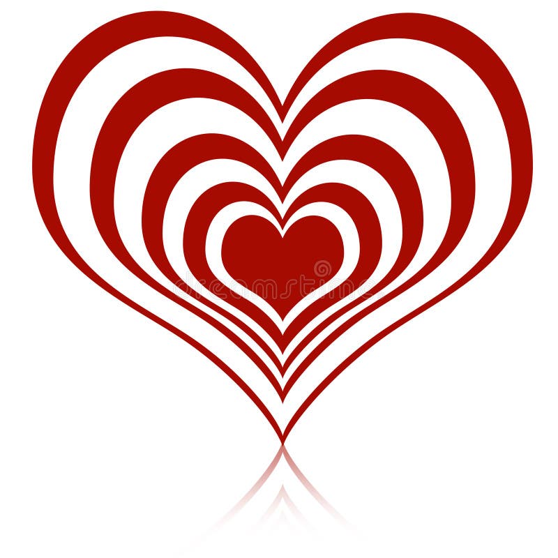 Cuore illustrazione di stock. Illustrazione di disegno - 10432222