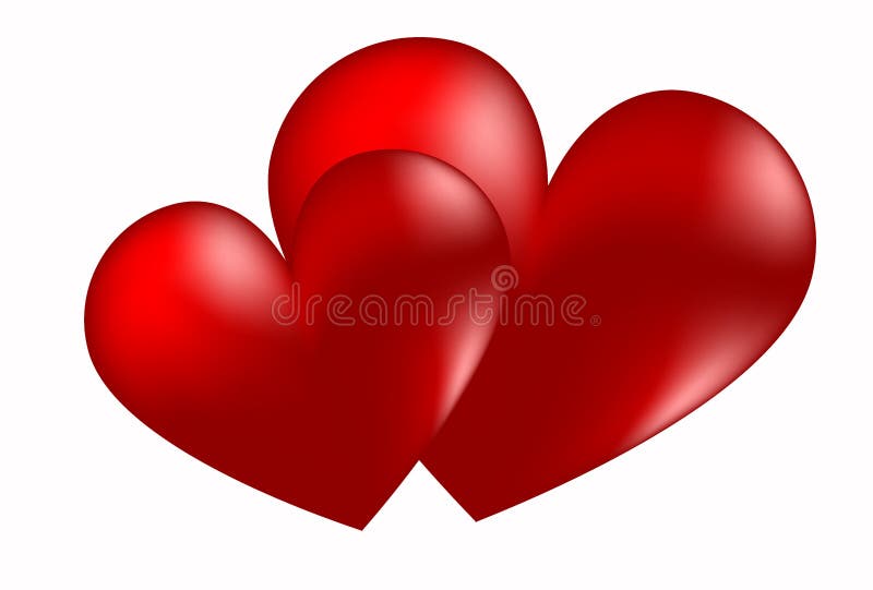 Cuore Rosso Stilizzato Illustrazioni, Vettoriali E Clipart Stock ...