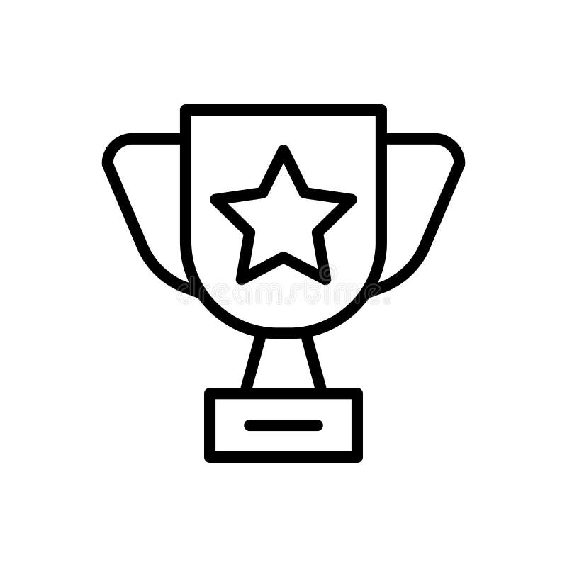 Cup, Award Icon. Simple Line, Outline Vector Elements of Success for Ui ...