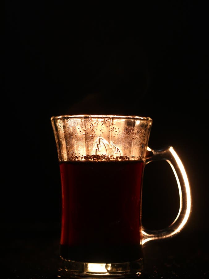 A cup of balck coffee stock image. Image of hitam, balck - 237545527