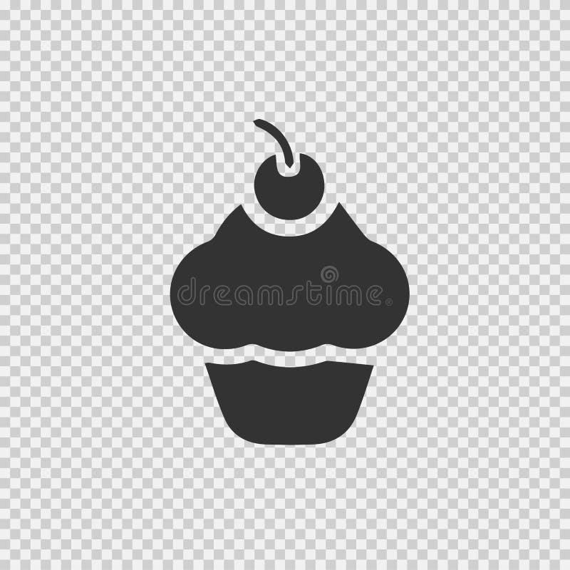 Cup Cake Vector Icon Eps 10. Cupcake Stock Vector - Illustration of ...