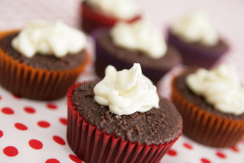 Cup cakes stock image. Image of bake, sweets, cake, dessert - 12451949