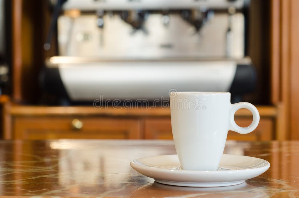 Cup of coffee stock image. Image of crockery, table, drink - 29549577