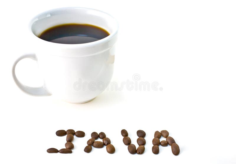 Cup of coffee stock image. Image of breakfast, java, energy - 5281819