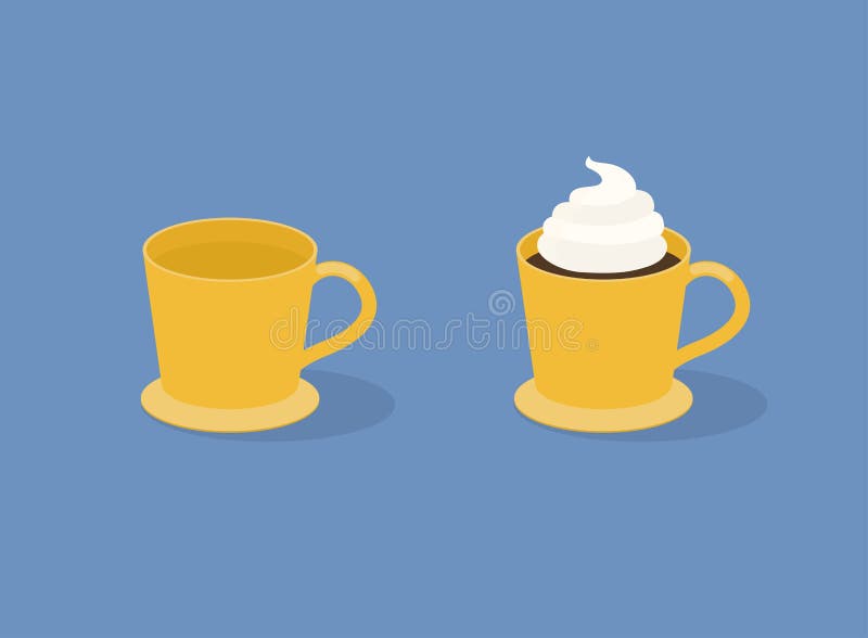 Cartoon Empty Full Cup Stock Illustrations – 374 Cartoon Empty Full Cup ...