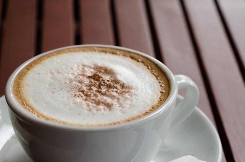 Cup of coffee stock image. Image of bubble, design, milk - 34549351