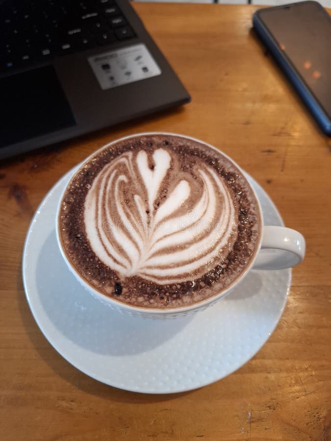 A Cup of Coffee that is Good To Drink Stock Image - Image of work ...