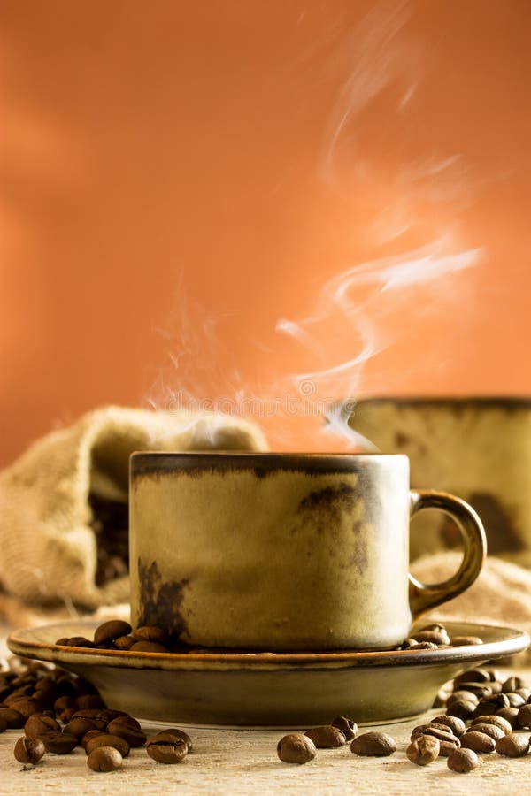 Cup of coffee stock photo. Image of coffea, decorated - 49254862