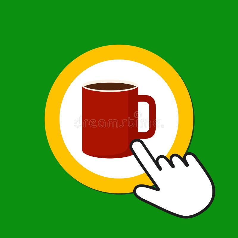 Coffee Cursor Stock Illustrations – 892 Coffee Cursor Stock ...