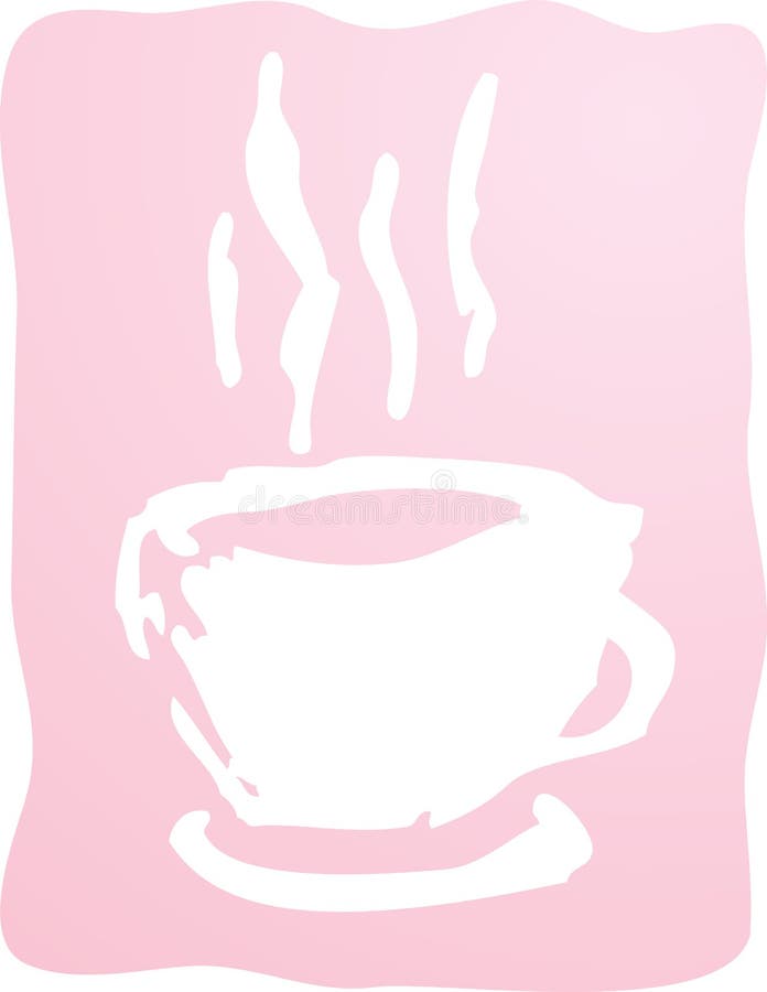 Pink Coffee Cup Clipart