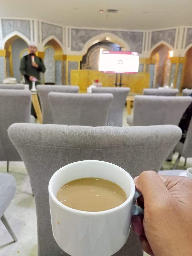 A Cup of Coffee while Learning in Class Stock Photo - Image of ...