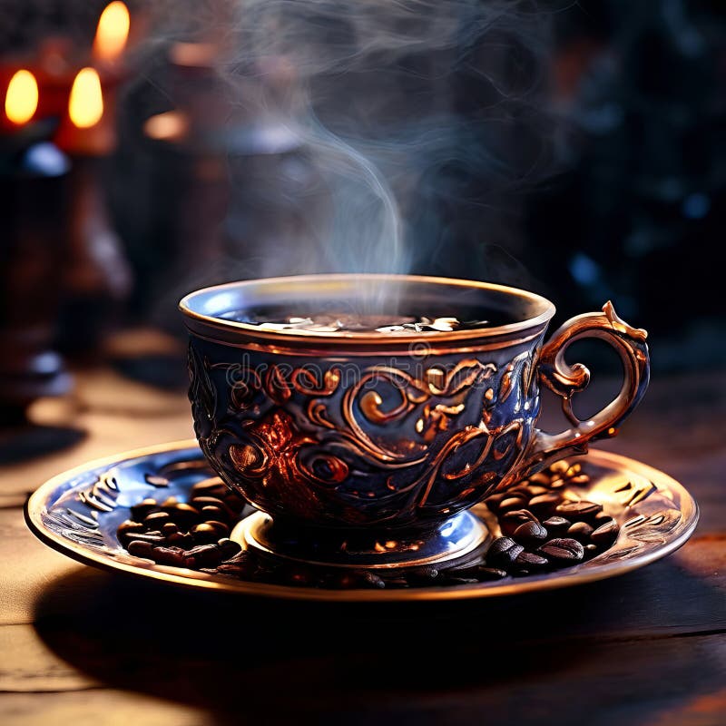 A Cup of Coffee that Morphs into a Magical Potion that Grants Stock ...