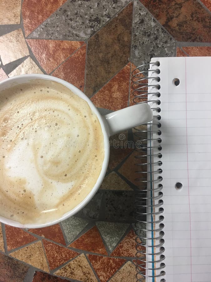 Coffee and notebook stock photo. Image of coffee, meeting - 126536462