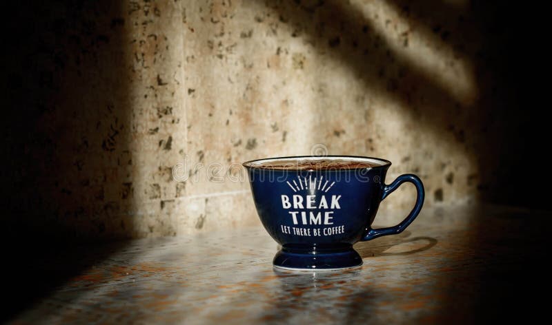 A Cup of Coffee on the Table at the Kitchen Editorial Photo - Image of ...