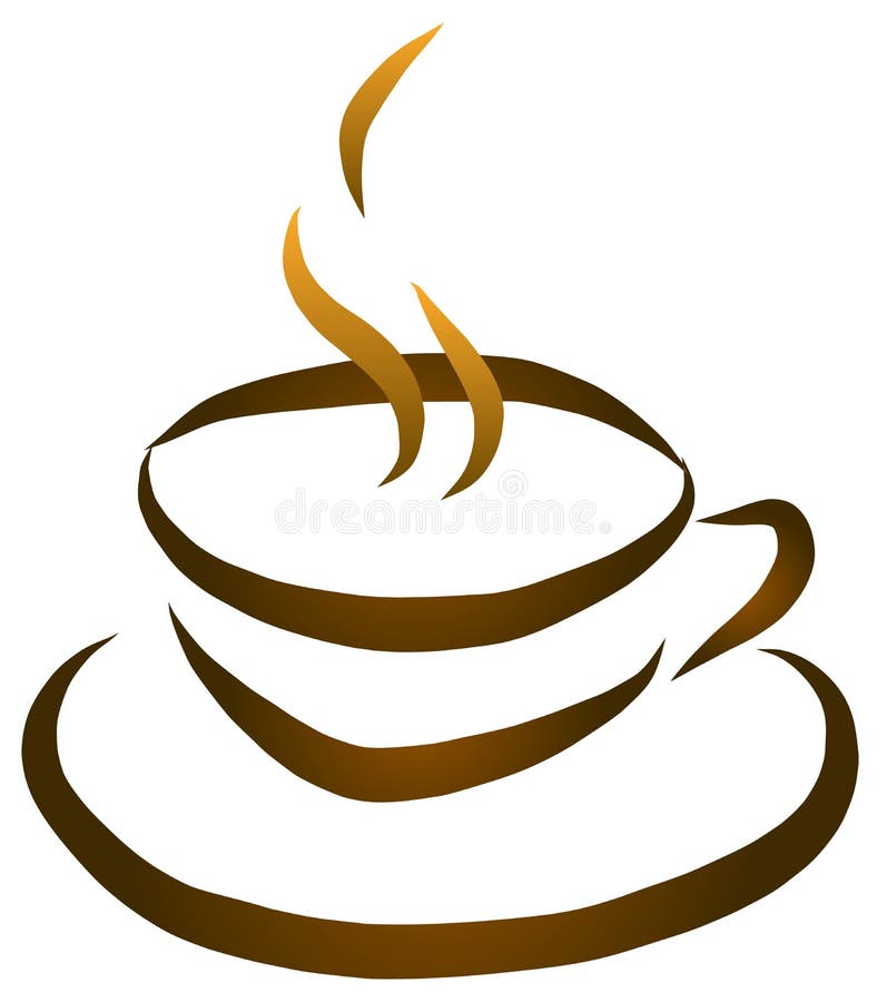Cup of Coffee Vector stock vector. Illustration of espresso - 38824023