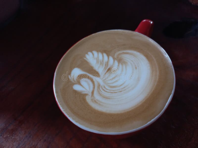 A Cup of Coffee after Work Gives New Energy Stock Photo - Image of ...