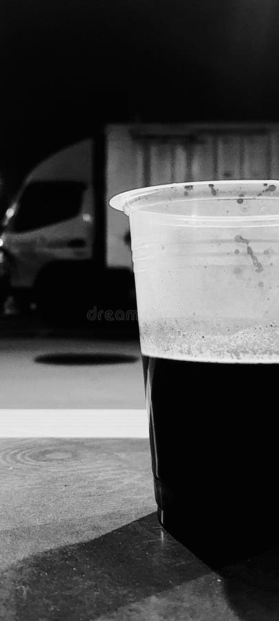 A Cup of Coffie at Midnight Stock Image - Image of coffie, glass: 284629277