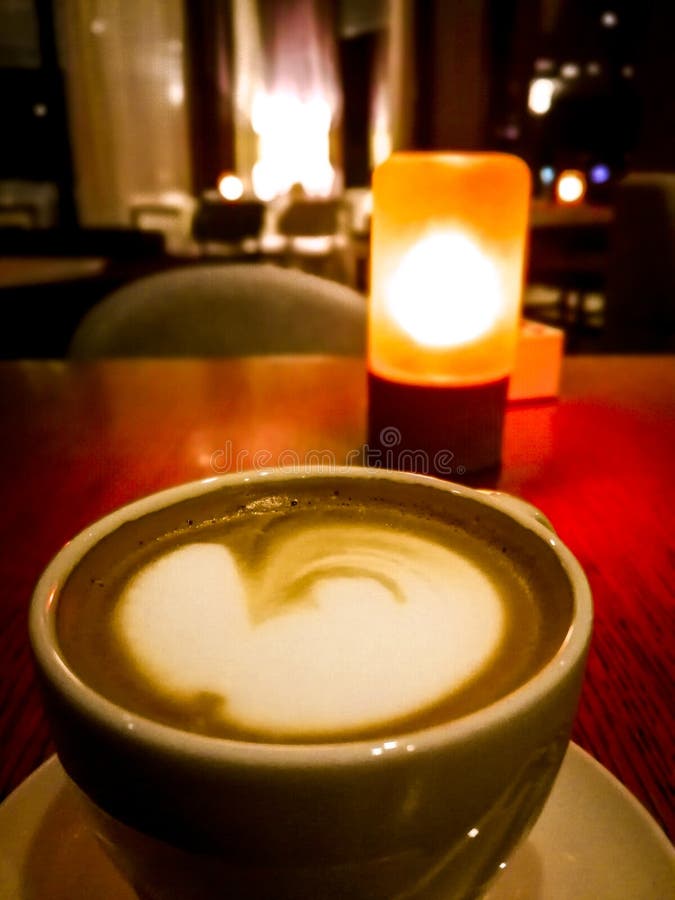 Double Espresso Metaphor with Two White Cups Stock Photo - Image of ...