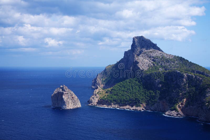 Cup Formentor stock photo. Image of balearic, water, travel - 20901750