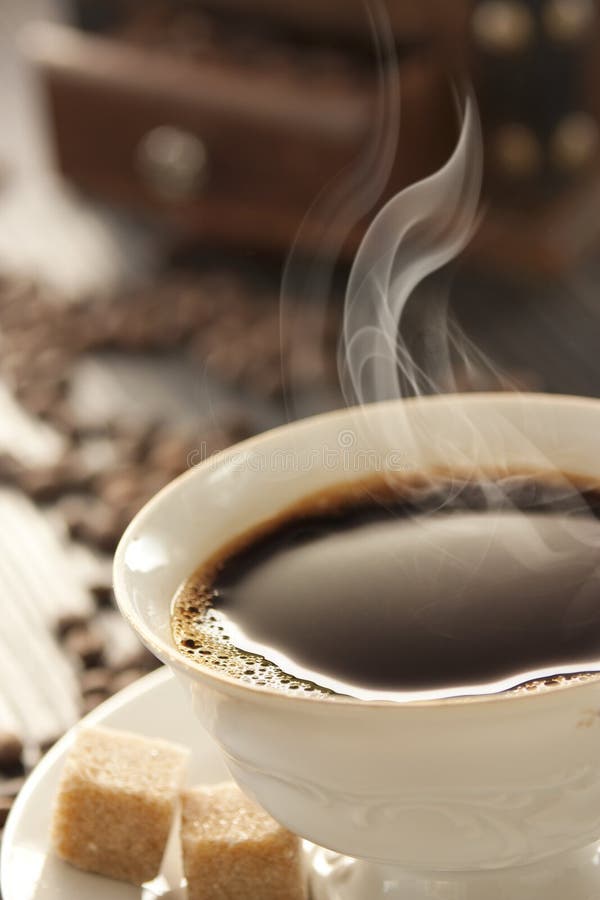 Fresh coffee stock photo. Image of caucasian, wait, copying - 543266