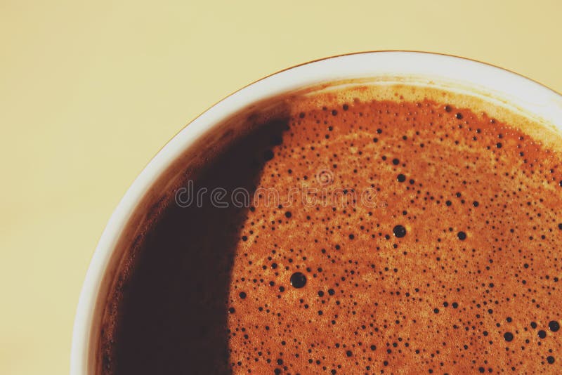 Cup full of coffee stock photo. Image of life, delicious - 84499562