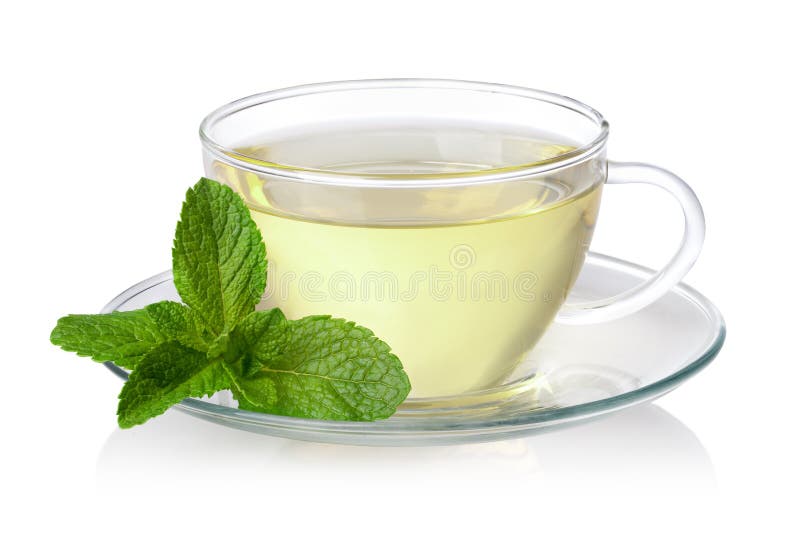 Fresh green tea stock image. Image of bowl, health, refreshment - 30282635